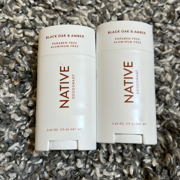 Native | Bath & Body | 2 Native Black Oak Amber Deodorant | Poshmark